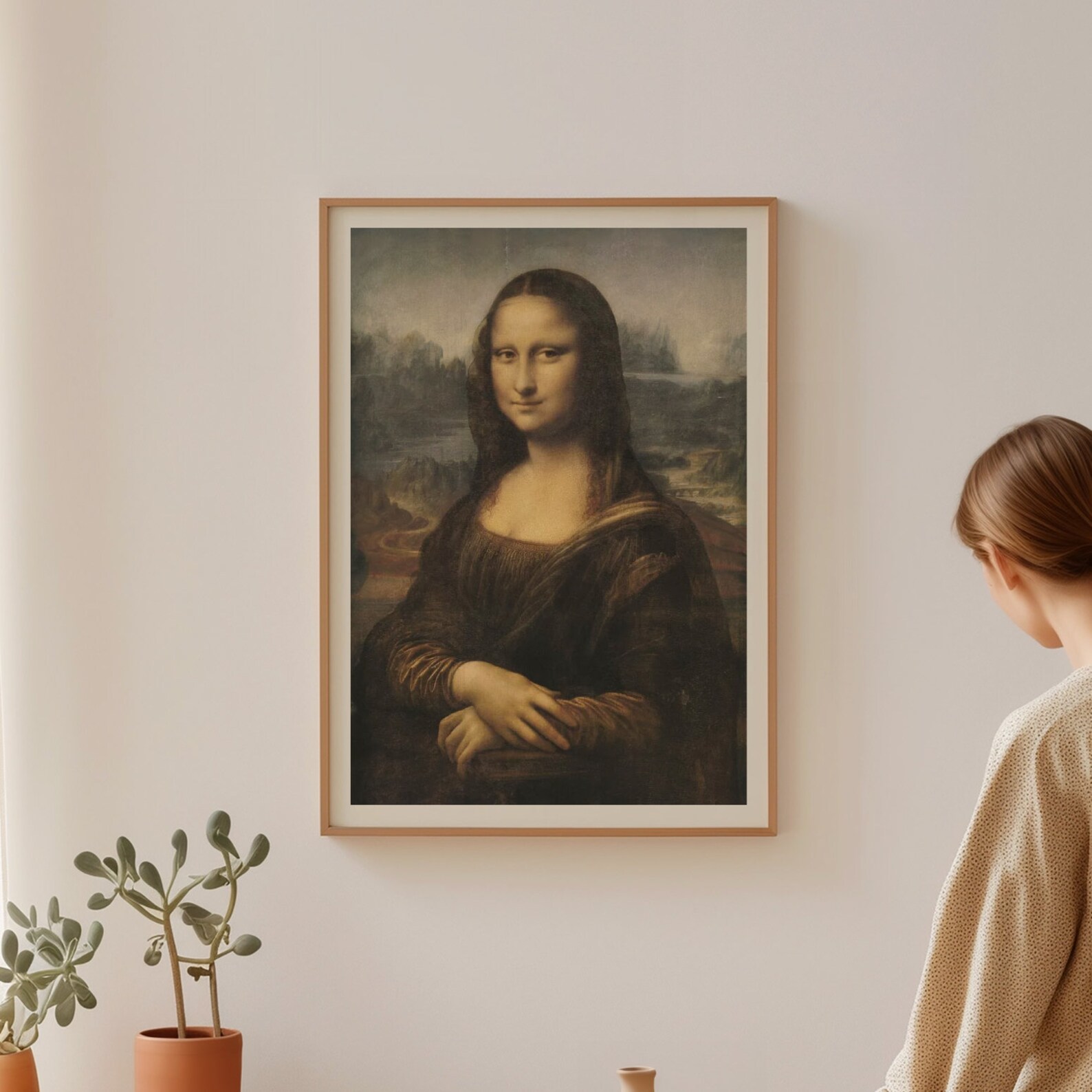 Leonardo Da Vinci, Mona Lisa, 1503 La Gioconda, Woman Portrait Fine Art ...