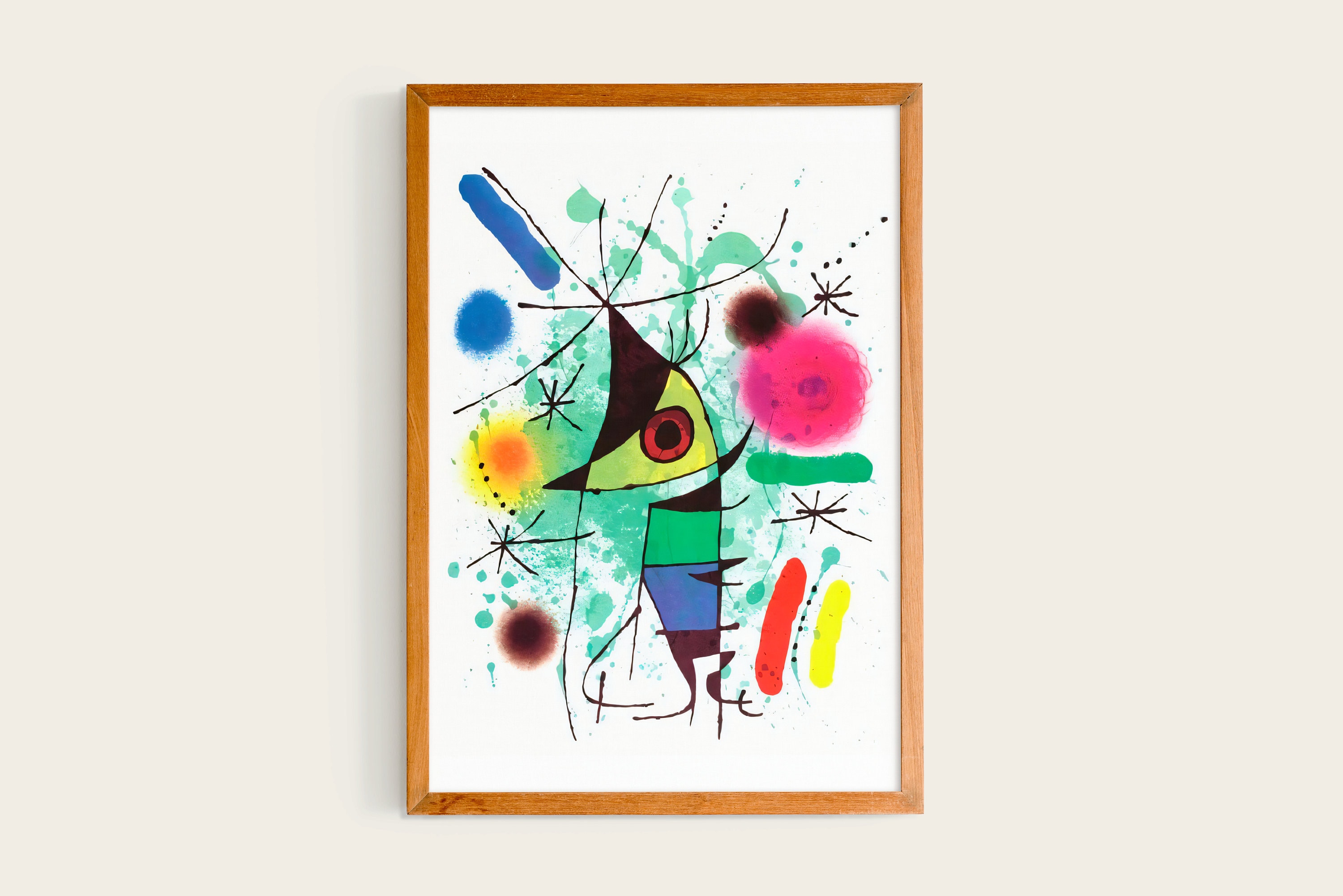 Joan Miró the Singing Fish | Miro Print, Miro Exhibition Print, Joan ...