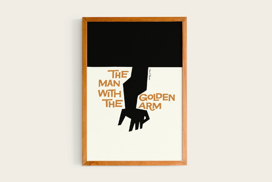 Saul Bass, the Man With the Golden Arm, 1955 (restyling) | Saul Bass ...