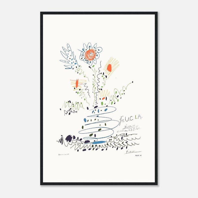 Pablo Picasso, the Posters of Picasso Lithographs, 1964 | Picasso Print ...