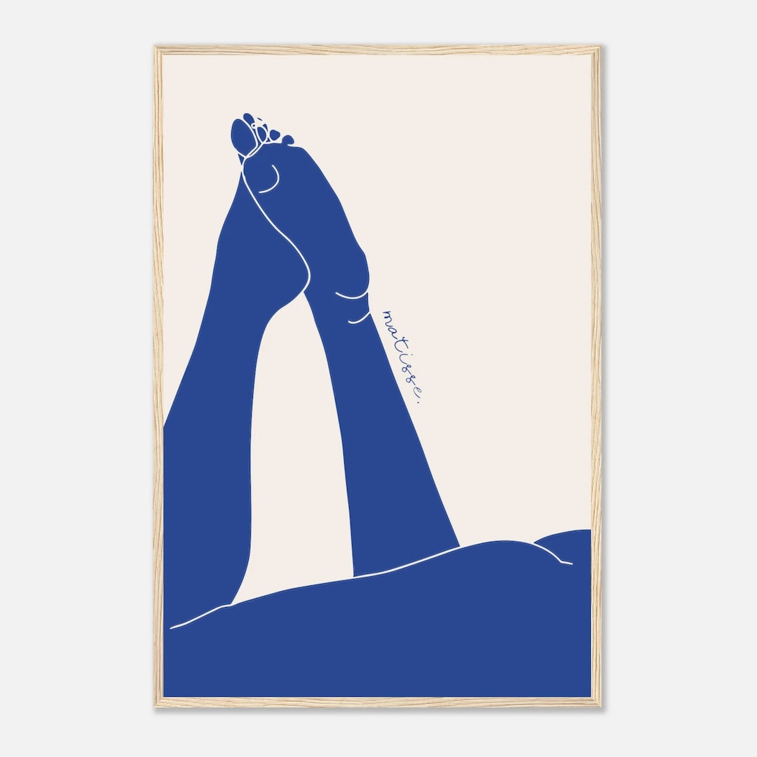 Henri Matisse Nu Bleu II Matisse Exhibition Poster, Woman's Body, Henri ...