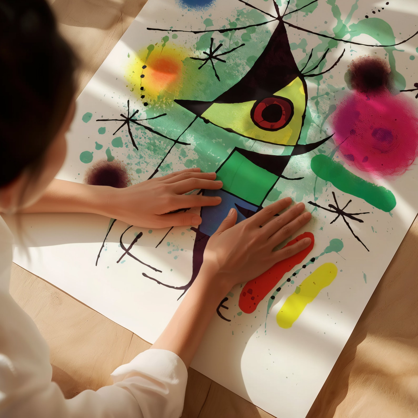 Joan Miró the Singing Fish | Miro Print, Miro Exhibition Print, Joan ...
