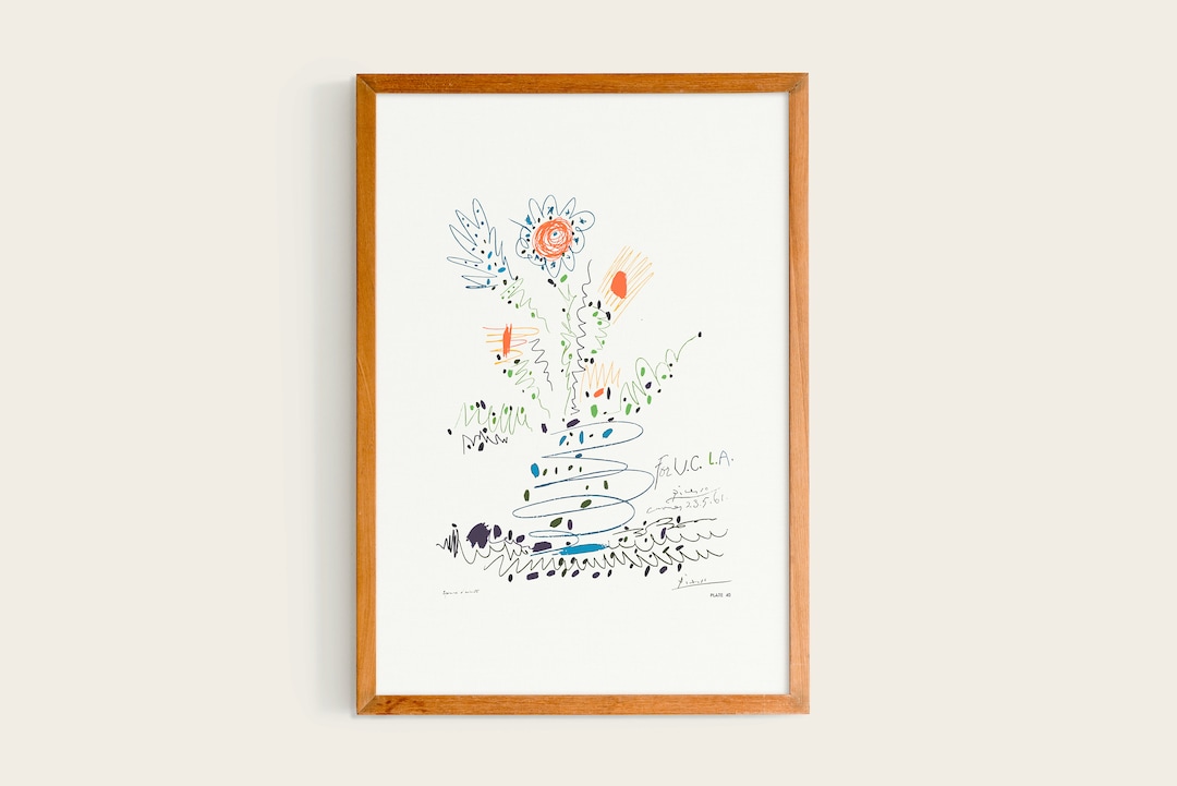 Pablo Picasso, the Posters of Picasso Lithographs, 1964 | Picasso Print ...