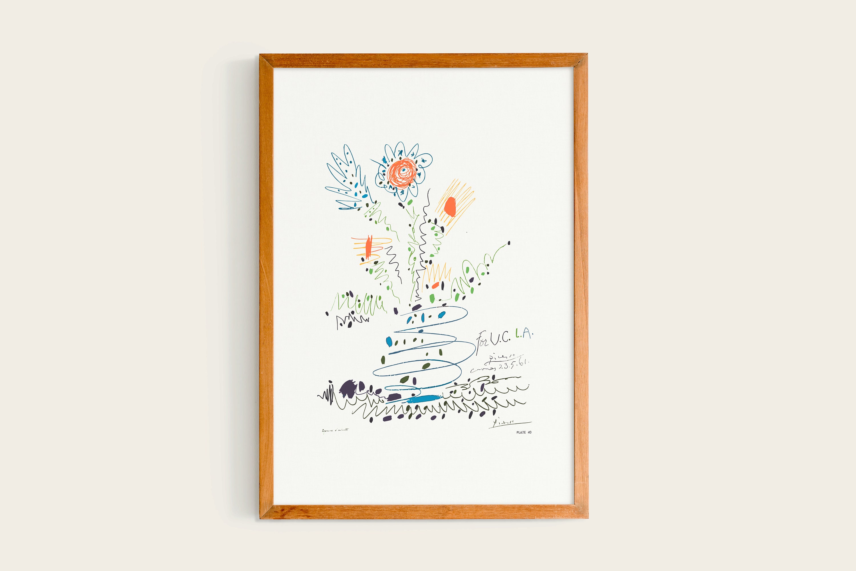 Pablo Picasso, the Posters of Picasso Lithographs, 1964 | Picasso Print ...