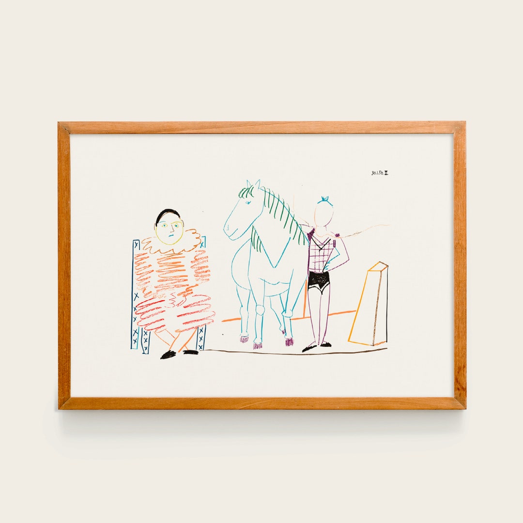 Pablo Picasso, the Human Comedy, Verve, Vol. VIII, No 29/30, 1954 ...