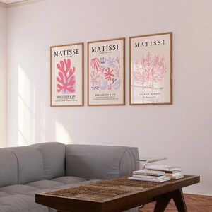 20+ High Quality Pink and Cream Printable Art Designs - Henri Matisse ...