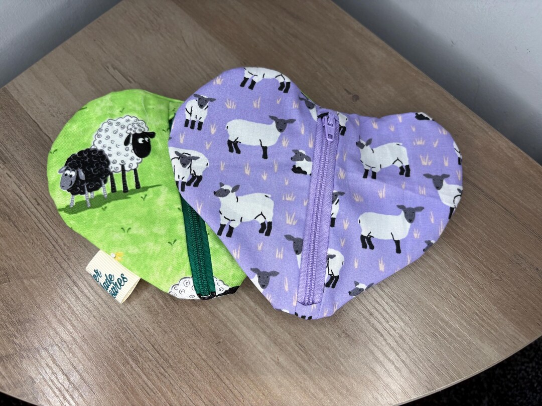 Animal Sheep Heart Purse, Money Holder, Money Wallet, Cash Note Holder ...