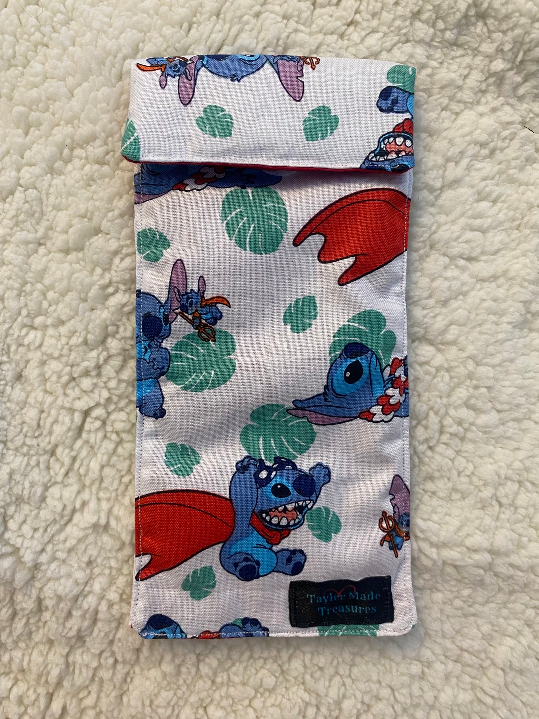 Stitch Glasses Case, Soft Padded Glasses Case, Reading Glasses Pouch ...