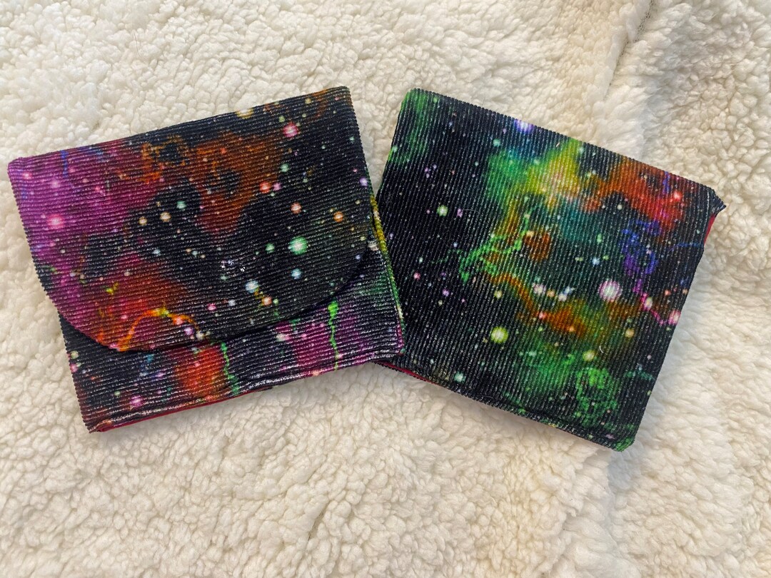 Colourful Galactic Card Purse, Card Holder, Money Wallet, Cash Note ...