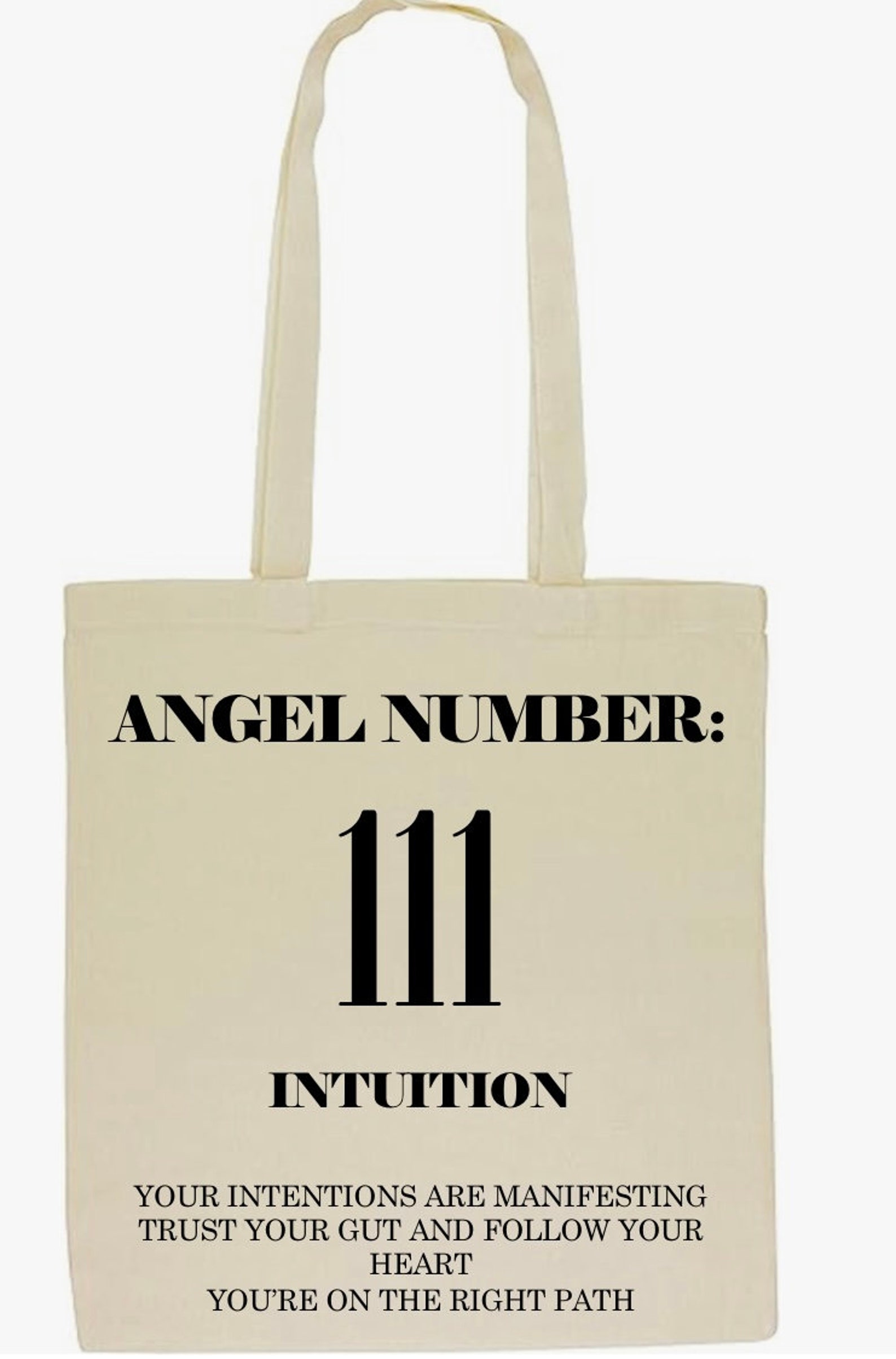 Angel Number Tote Bag/tote Bag Aesthetic/minimal/celestial Gifts ...