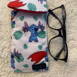 Stitch Glasses Case, Soft Padded Glasses Case, Reading Glasses Pouch ...