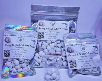 Calcium Vita Chews 4 Oz. Calcium Supplements for Aquatic Snails ...