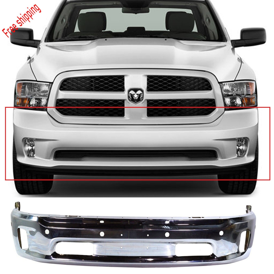 New Front Bumper Cover Fits 2014 2015 2016 2017 2018 Ram 1500 - Etsy