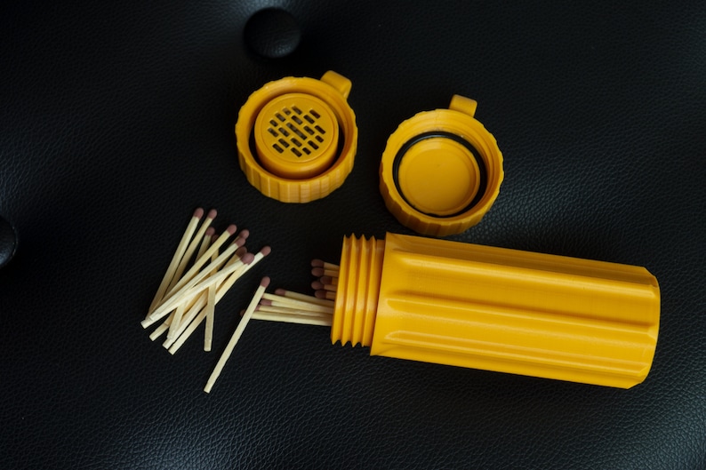 Dry Container, Plastic Matchbox, Waterproof Case for Spare UCO Candle ...