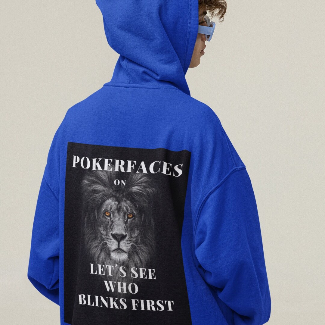 POKER HOODIE Pokerfaces on EU, Poker Gift, Poker Sweater, Poker Fashion ...