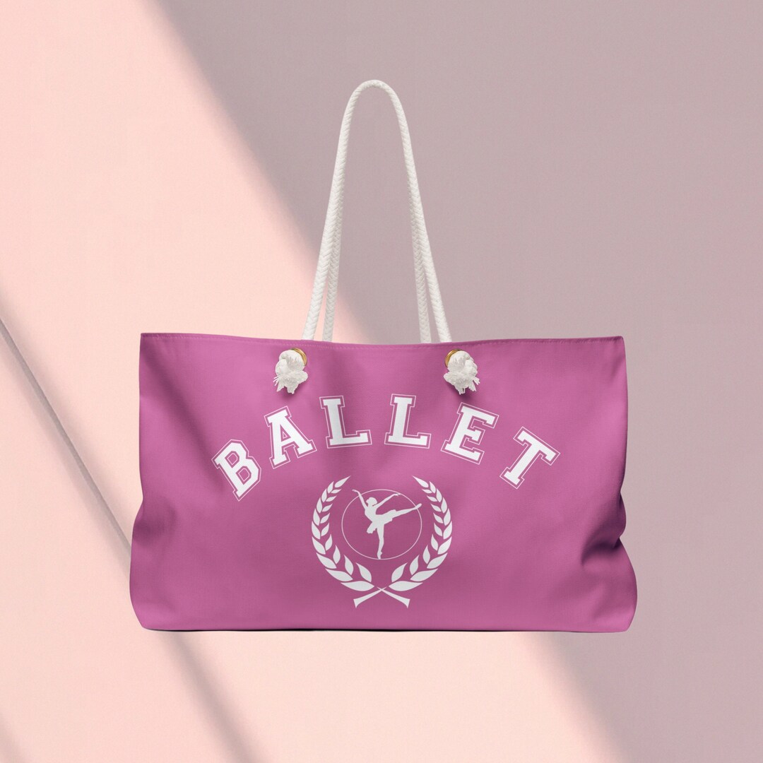 BALLET BAG PINK, Dance Bag, Dance Teacher Bag, Ballet Weekender Black ...