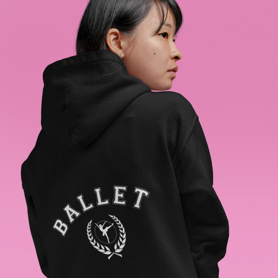 WARM UP BALLET Zip Hoodie Unisex Ballerina Zip Hoodie Ballet - Etsy