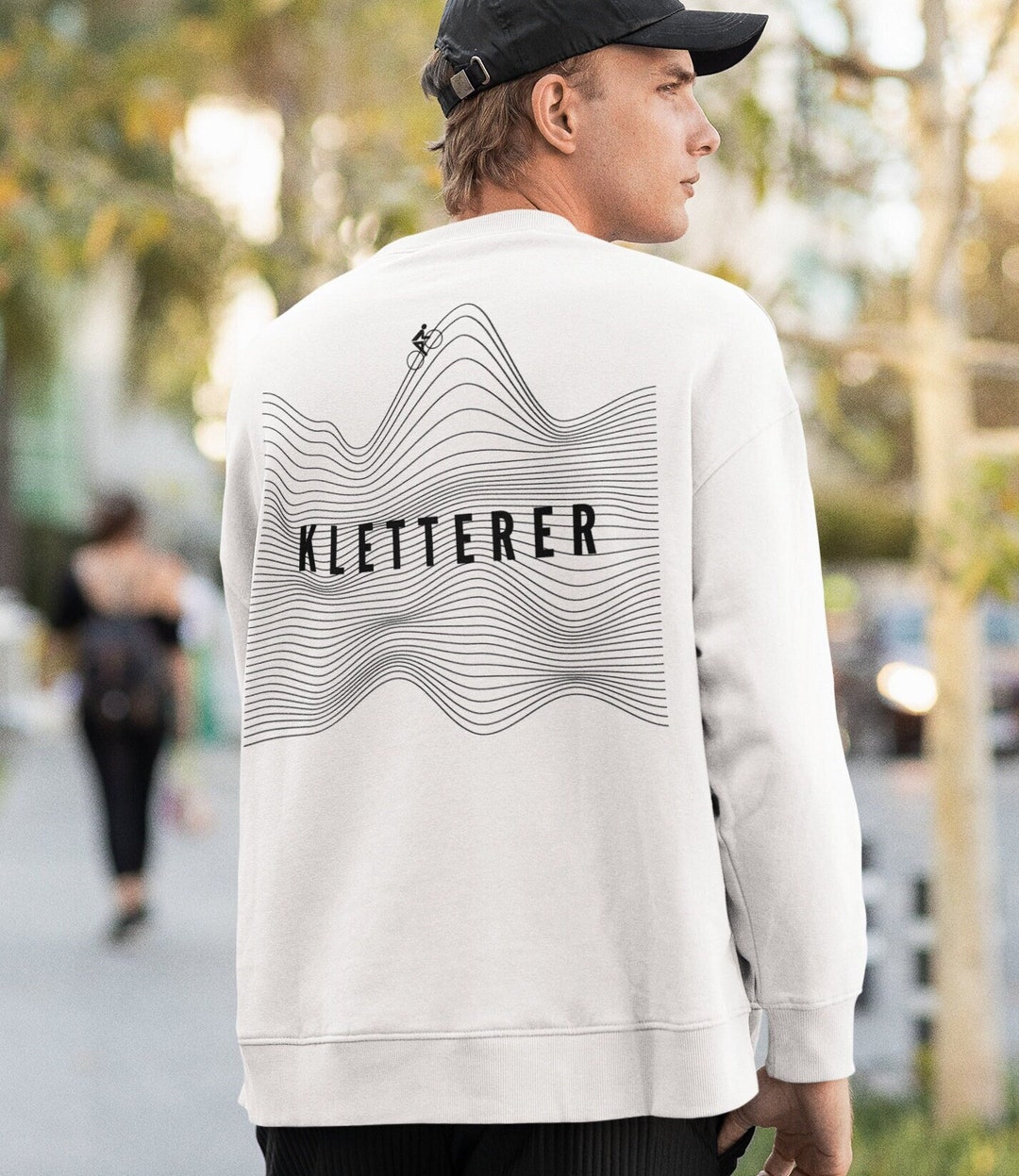 CLIMBER CYCLING Sweater, Cycling Sweatshirt, Cycling Gift Unisex ...