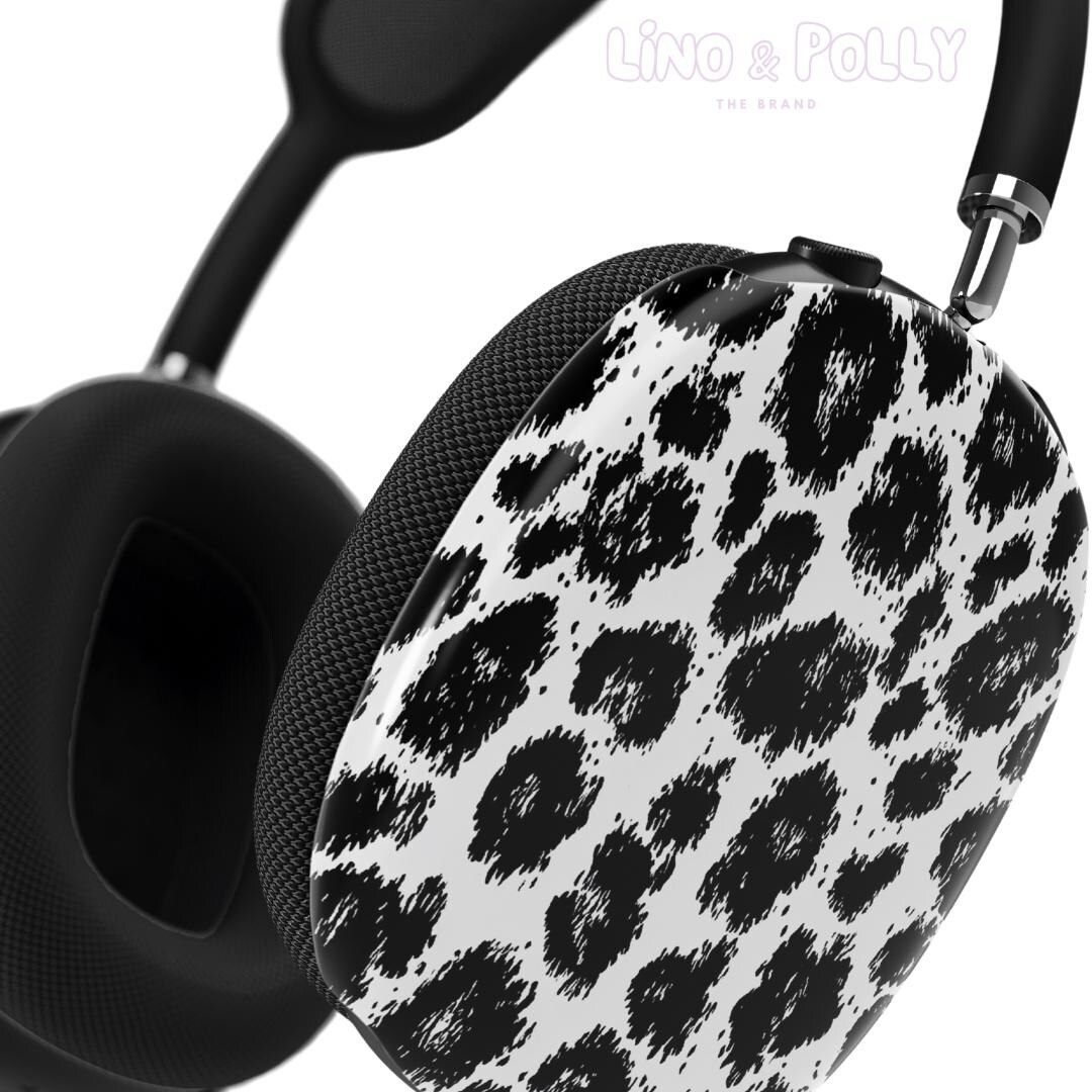 Leopard Print AirPod Max Cases,us,animal Print Air Pod Max Case Black ...