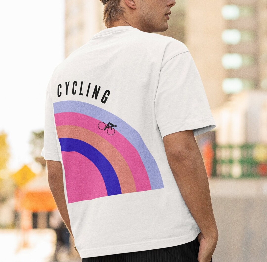Colorful Unisex CYCLING T-shirt Eu,cycling Shirt, Cycling Gift Unisex ...