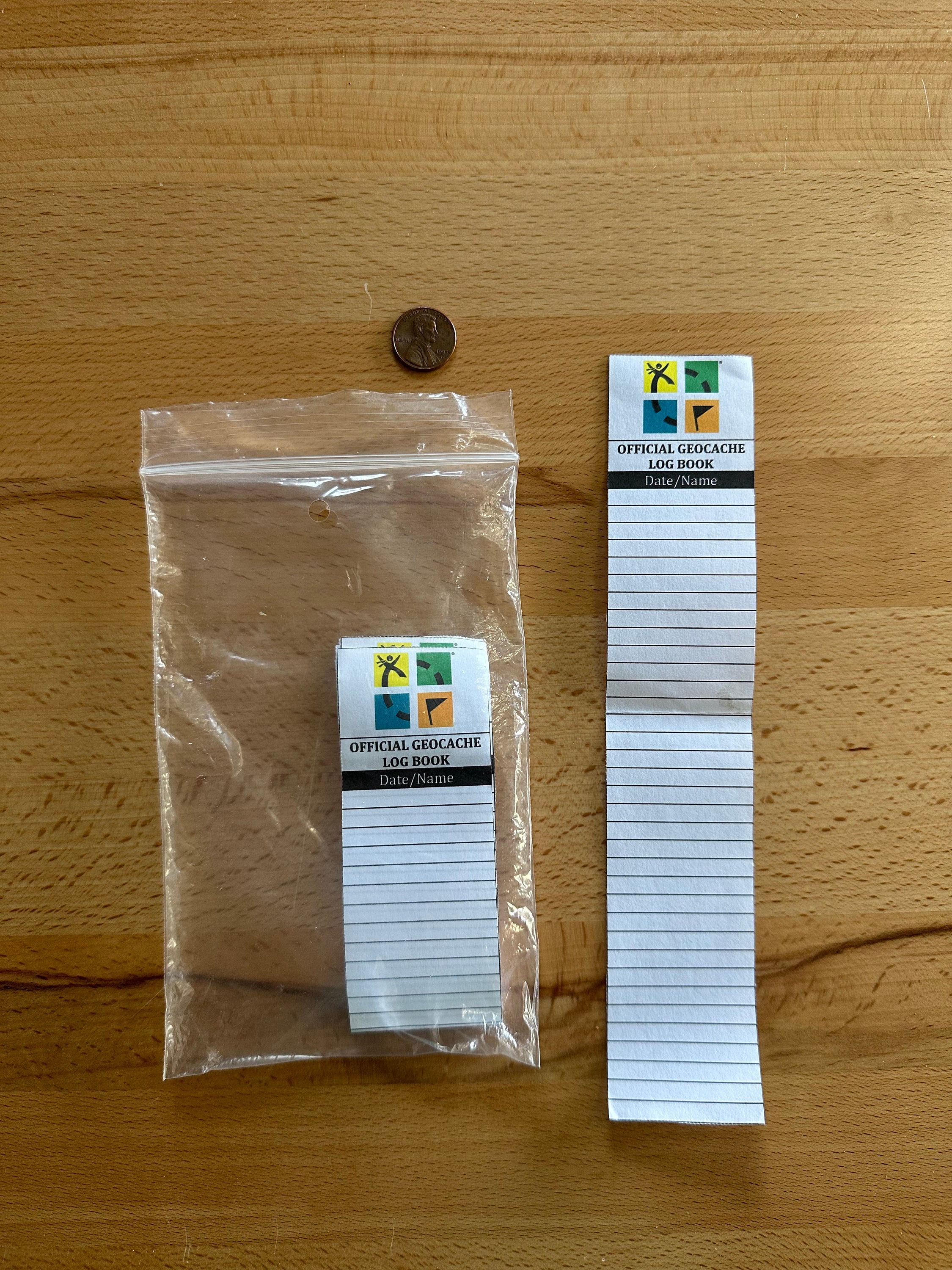 Geocache Logbook - Etsy