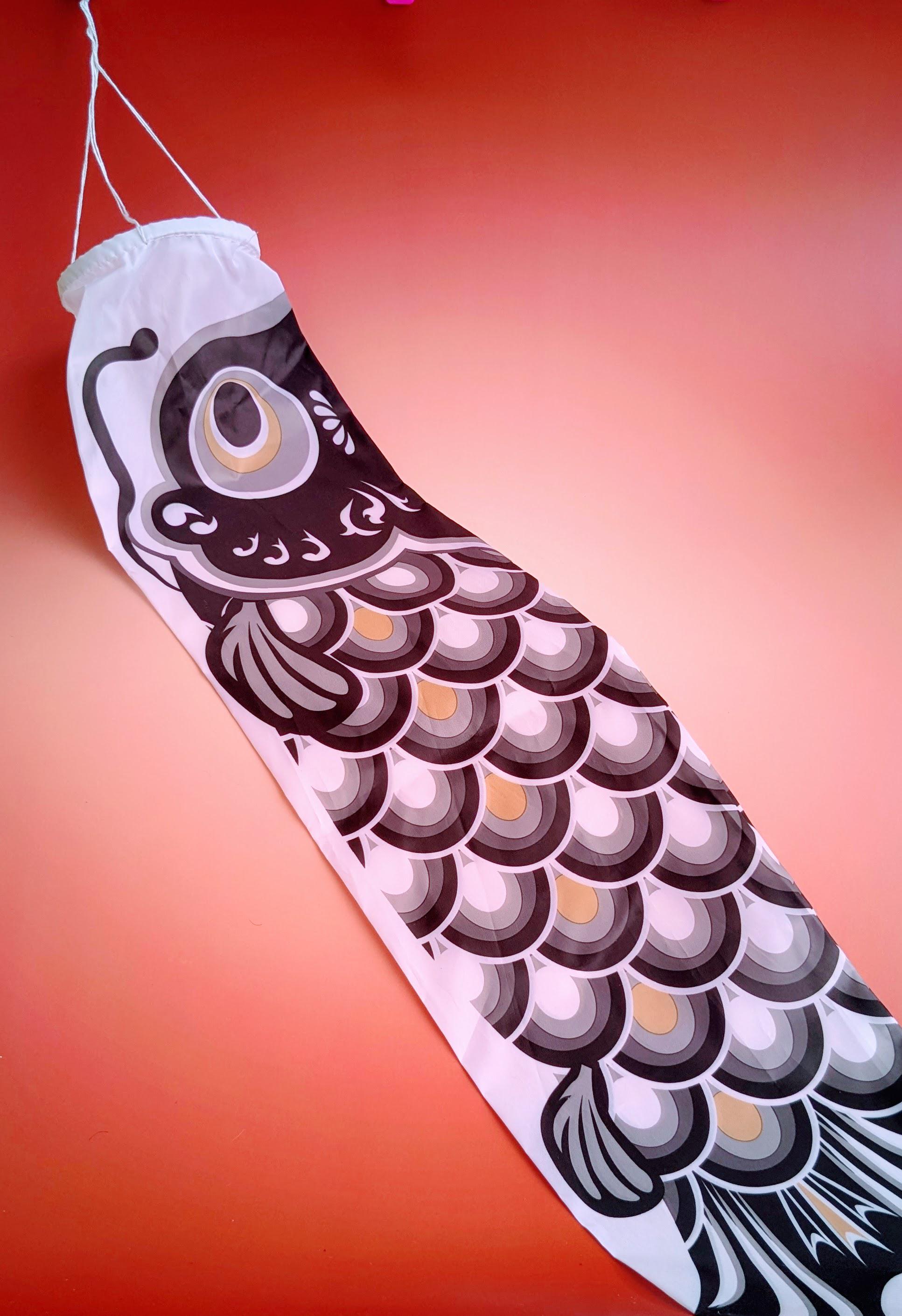 Koinobori Japanese Koi Carp Fish Kite Large 70 Cm (27") - Made in Japan ...