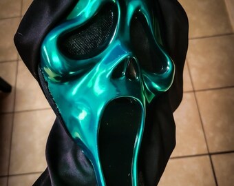 Red Mirror Scream Ghostface Mask - Etsy
