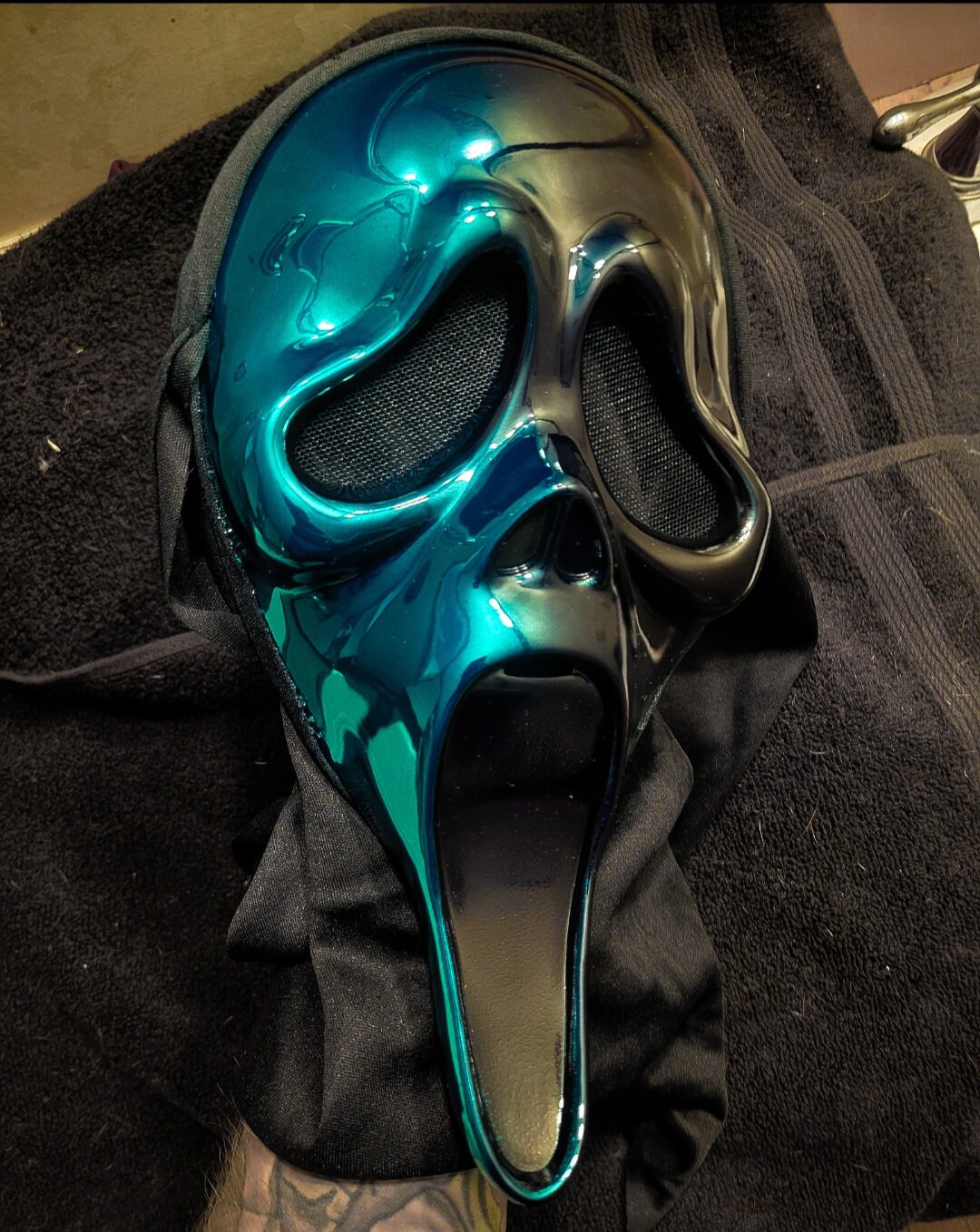 Two Tone Mirror Scream Ghostface Mask - Etsy