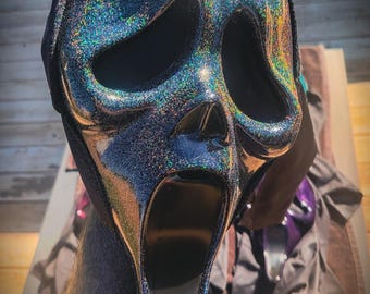 Scary Movie Ghostface Scream Ghost Face Wassup Mask - Etsy UK