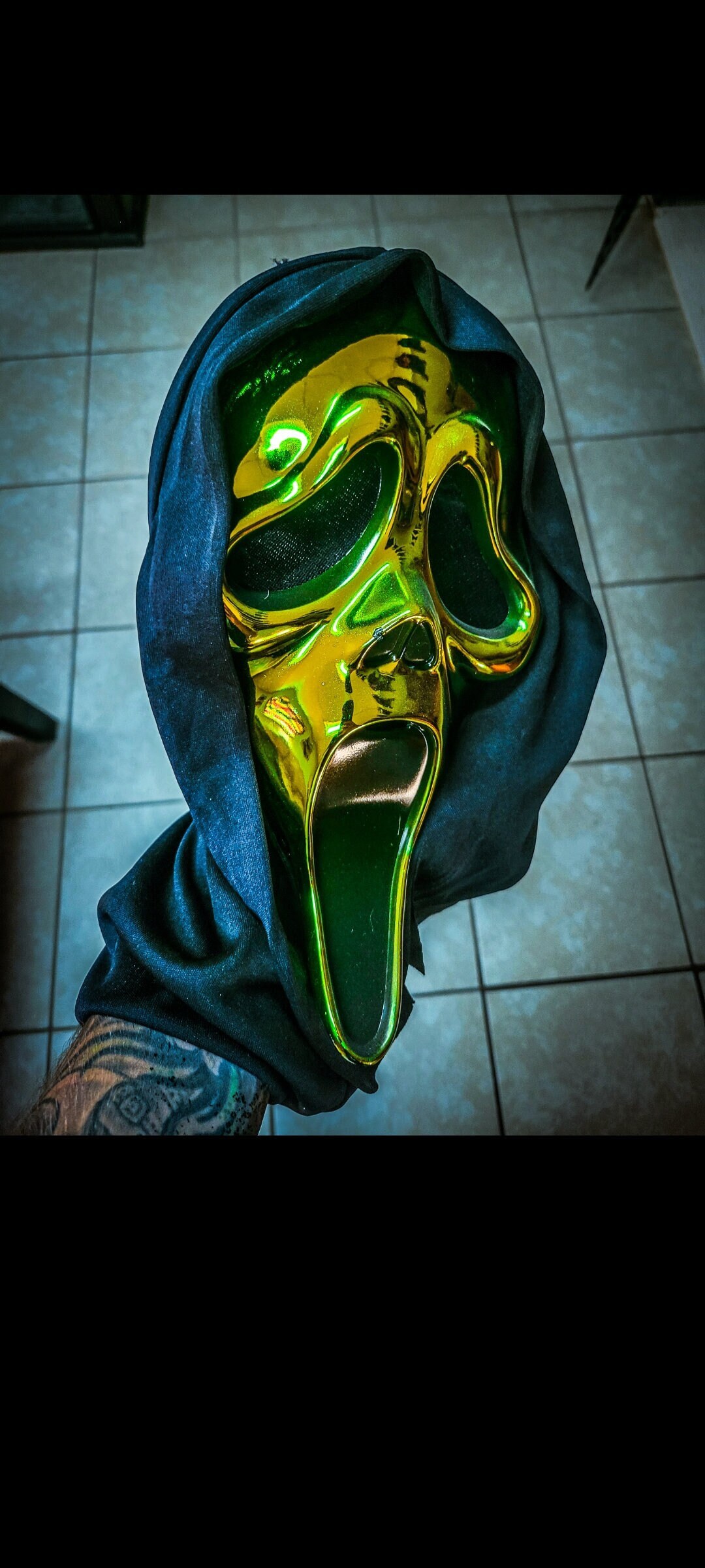 Yellow Mirror Scream Ghostface Mask - Etsy