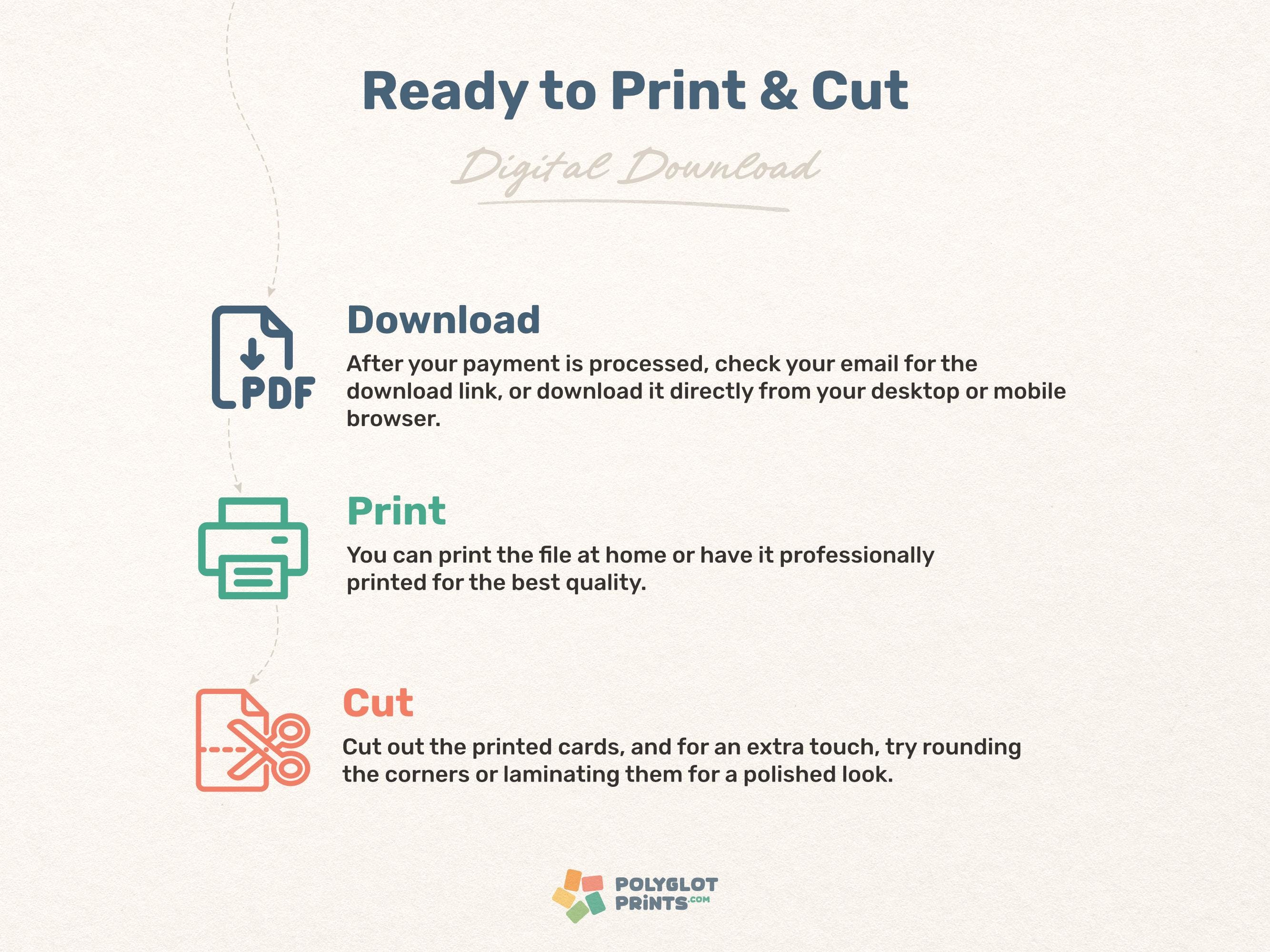 Montessori Color Flashcards for Kids - Printable Homeschool Resource ...