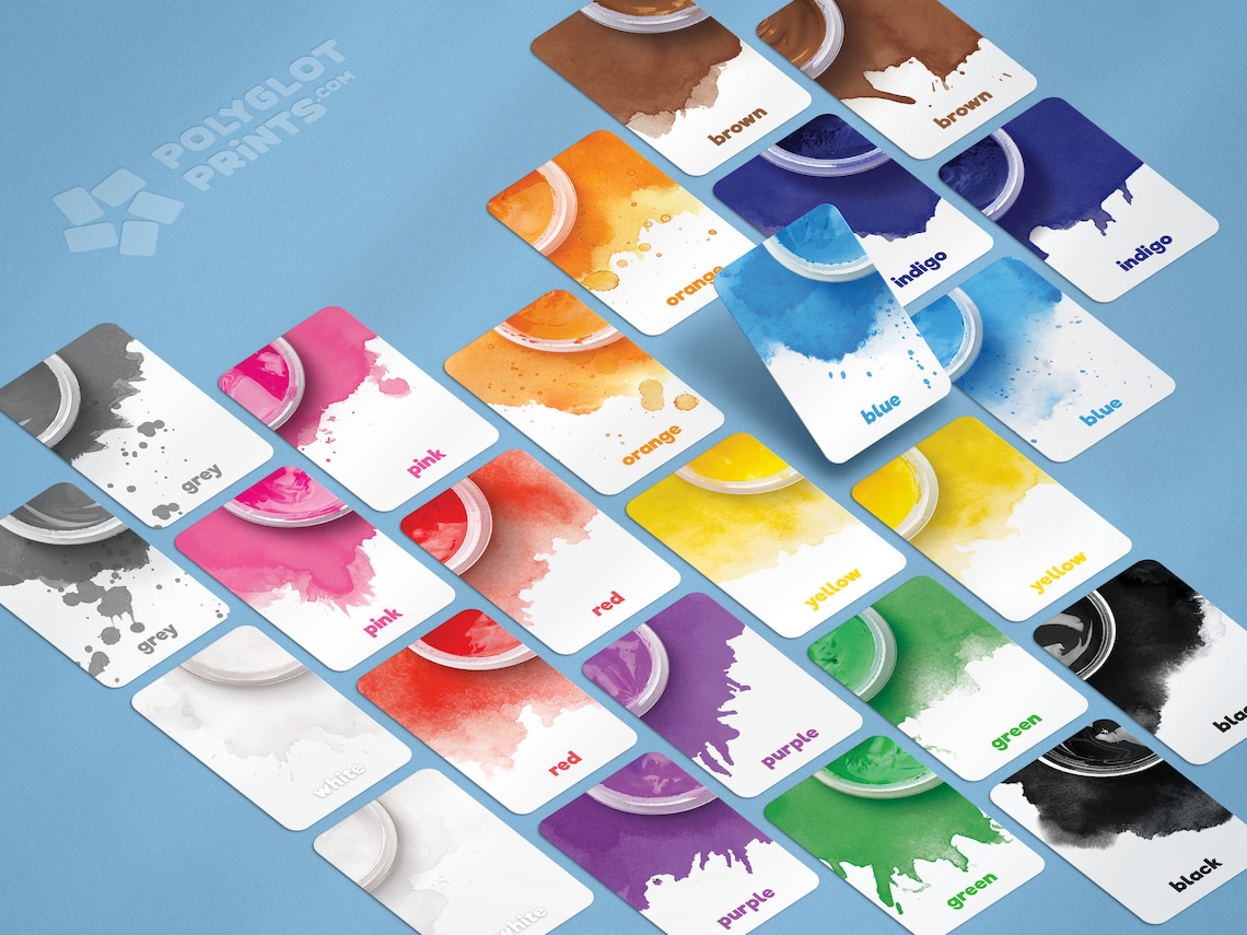 Engaging Color Activity Kids' Card Game Homeschool Educational Resource ...