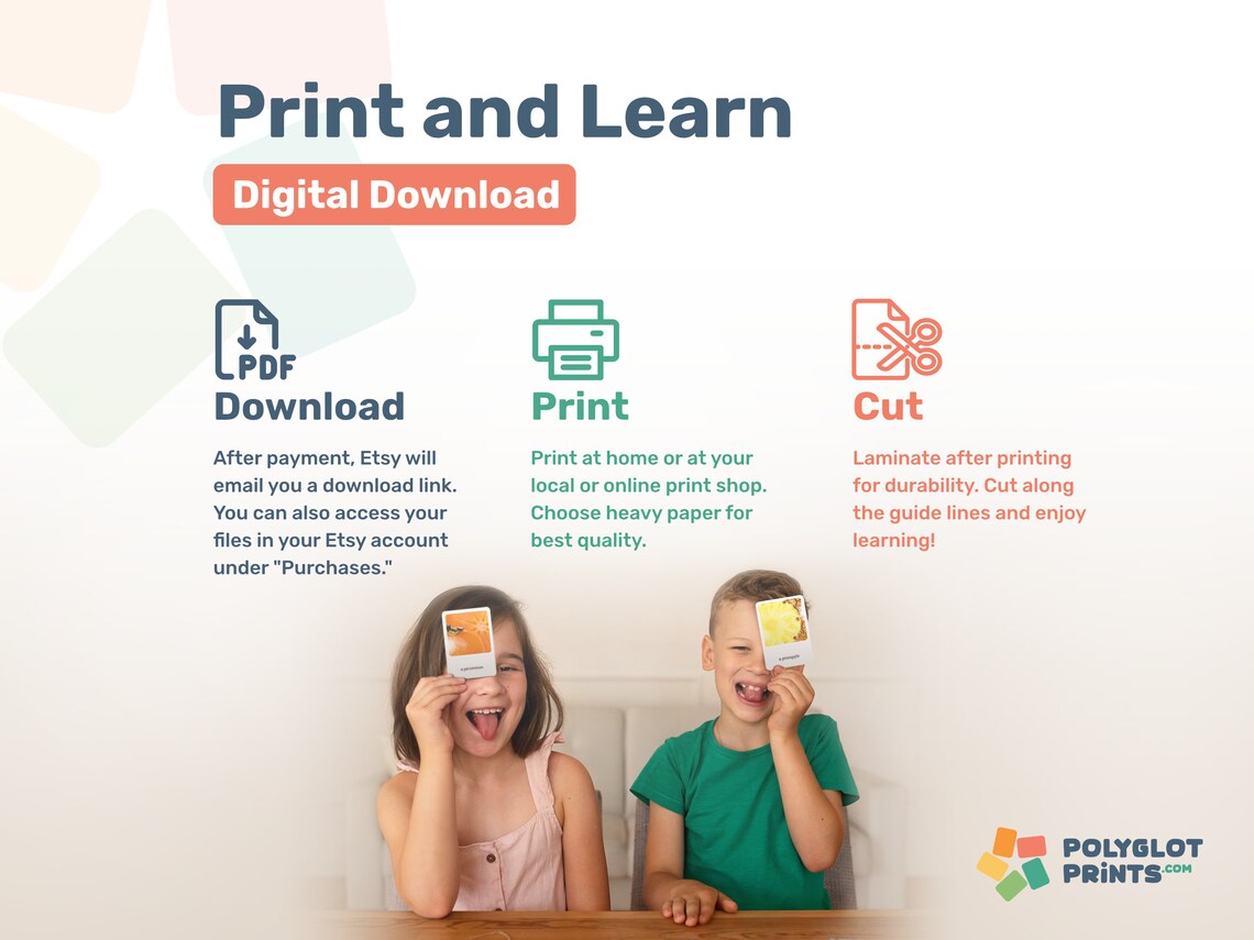 Spanish Color Flashcards for Kids Montessori Language Learning Cards ...