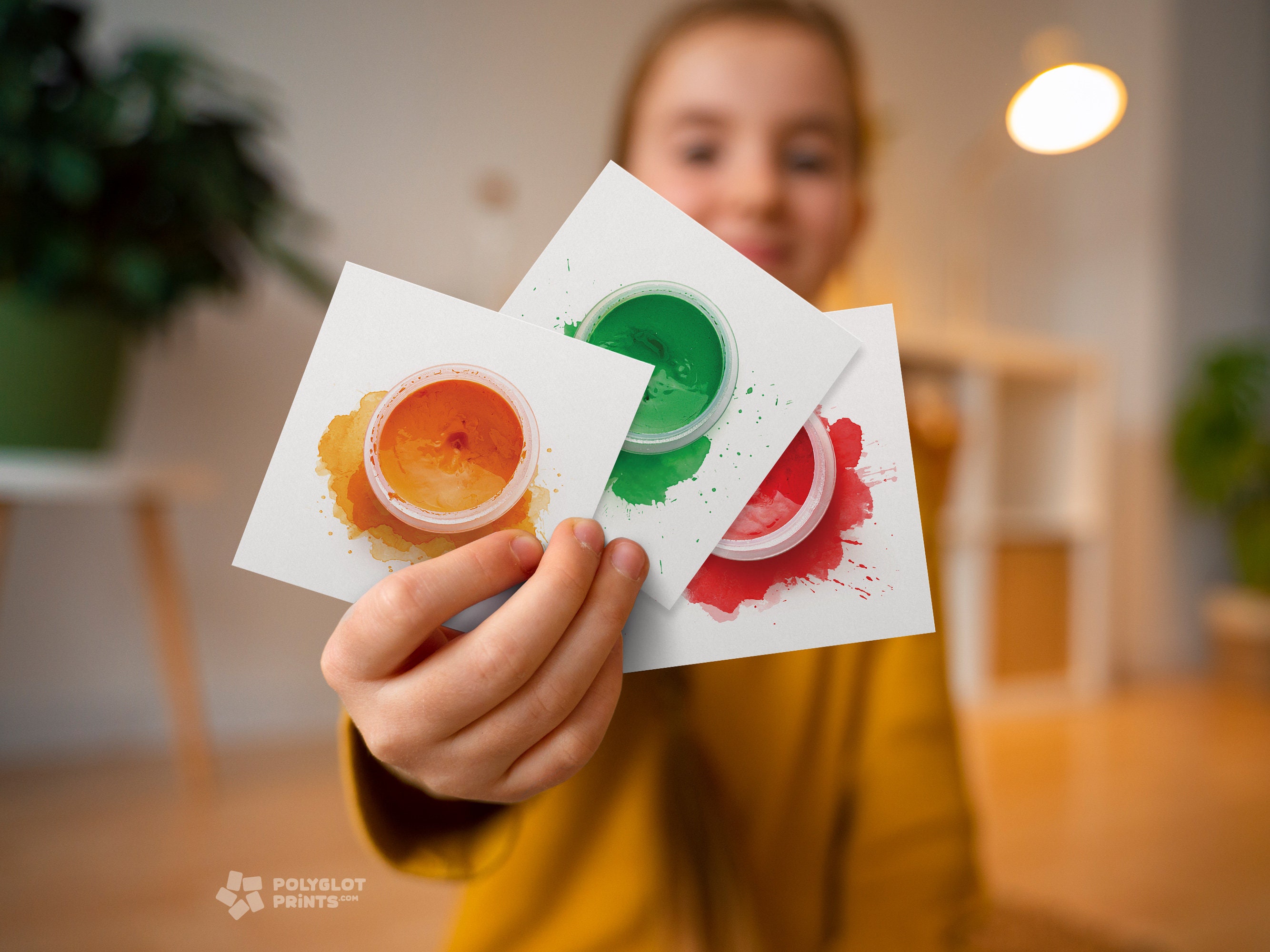 Spanish Color Flashcards for Kids Montessori Language Learning Cards ...