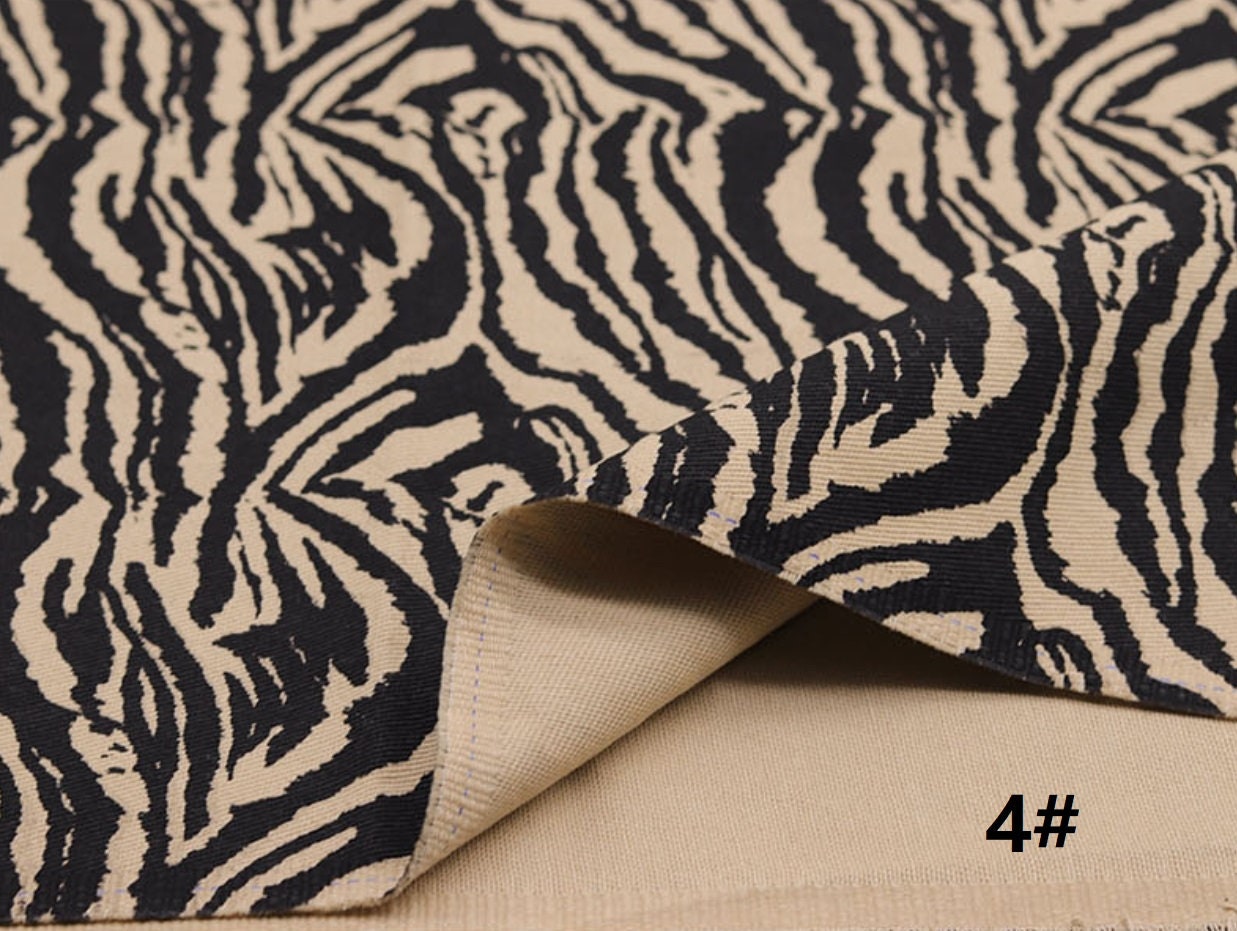 Denim Fabric, Zebra Print, Leopard Print, Textile Printing, Sewing, for ...