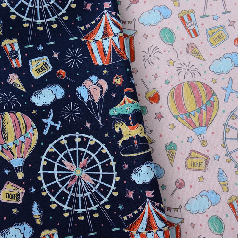 Circus Fabric - Etsy
