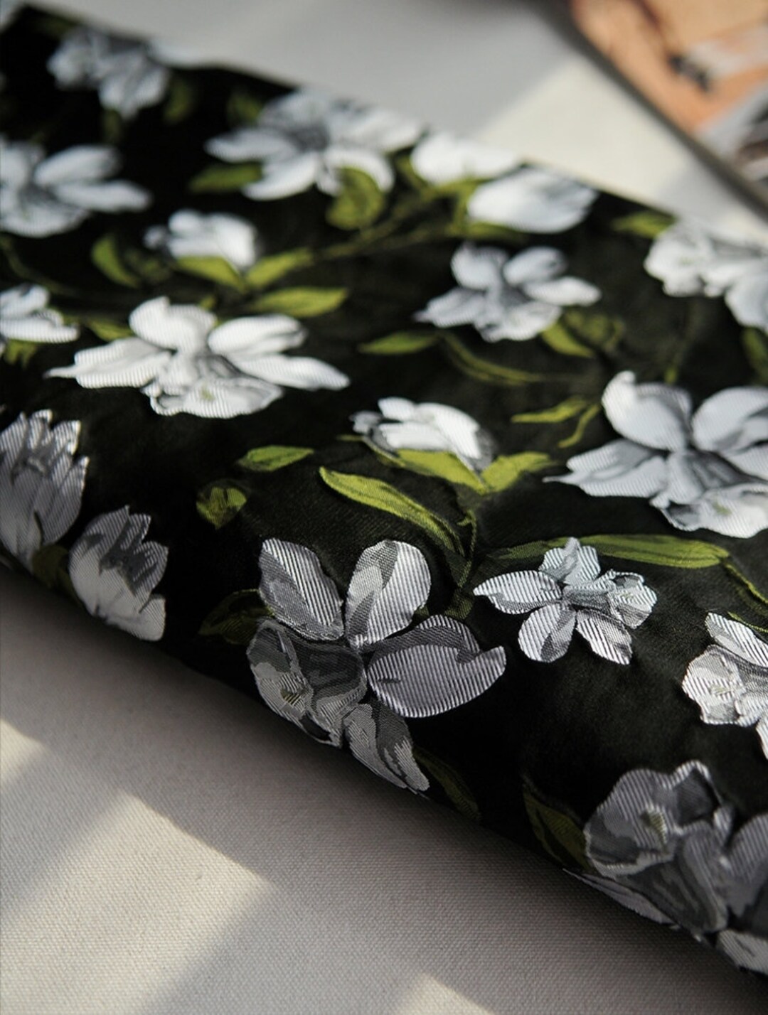 3D Emboss Dacron Fabric, Relief, Polyester Fibre, Sewing, DIY, Vintage ...