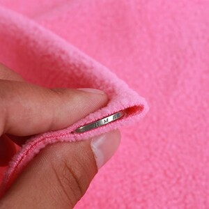 Polar Fleece Fabric, Plate Color, for Fashion Design, Multi-color ...