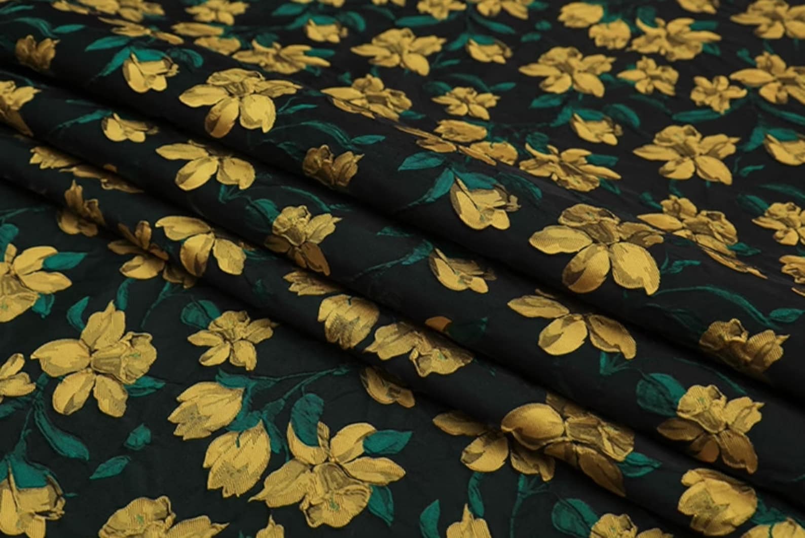 3D Emboss Dacron Fabric, Relief, Polyester Fibre, Sewing, DIY, Vintage ...