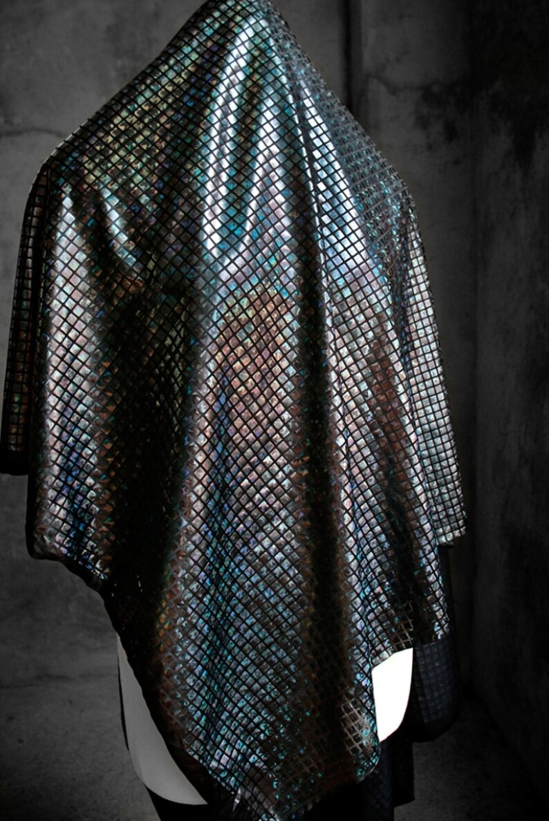 Spandex Knit Fabric, Polyurethane Fibre, Mosaic, Fantastic, Luminous ...