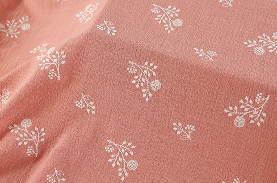 Cotton Fabric, Spun Rayon, 3D Design, Stereoscopic, Sewing, DIY ...