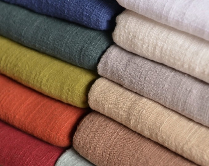 Cotton Linen Blended Fabric, Sewing, Pure and Fresh, Delicate and ...