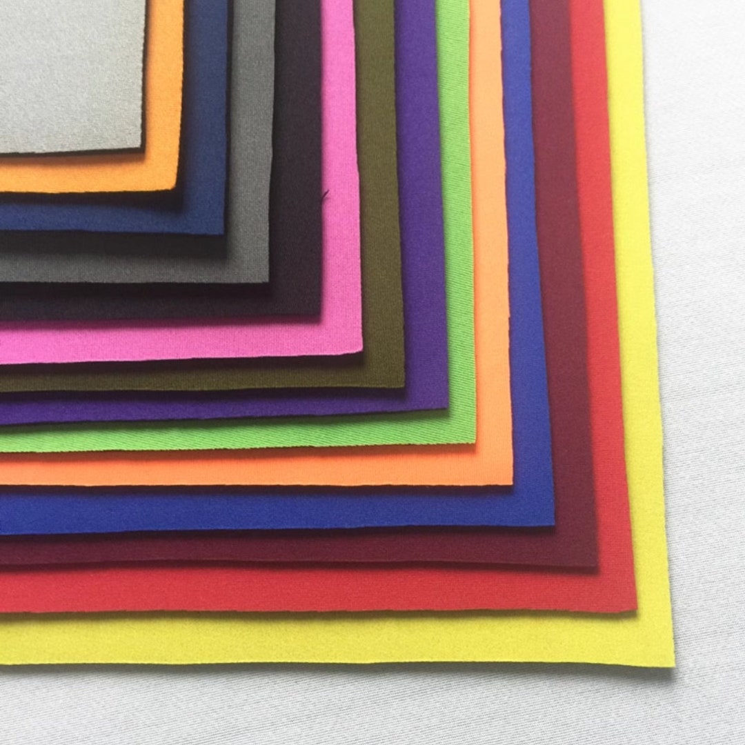 51 Inches Width, 2mm Thickness, A Half Yard, Neoprene Fabric, Soft ...