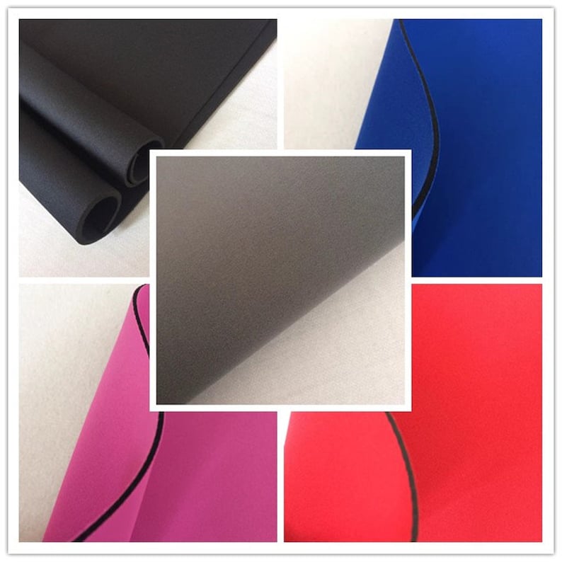 A Half Yard, Neoprene Fabric, Soft Stretch, Waterproof, Diving Cloth ...