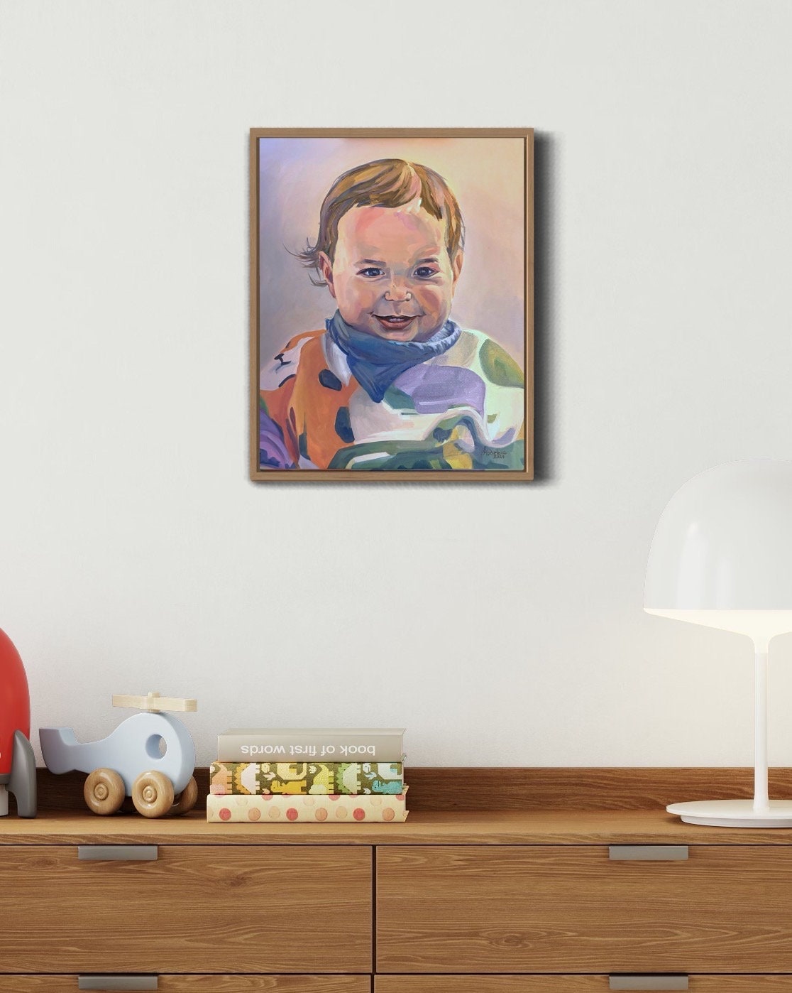 Custom Realistic Child Portraits in Oil - Personalized Art Gifts for ...