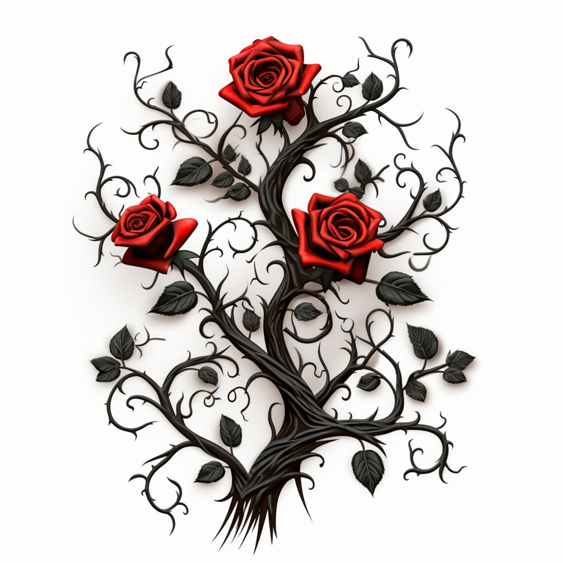 Gothic Graphics Clipart, 10 PNG Pack, Digital Download, Watercolor ...