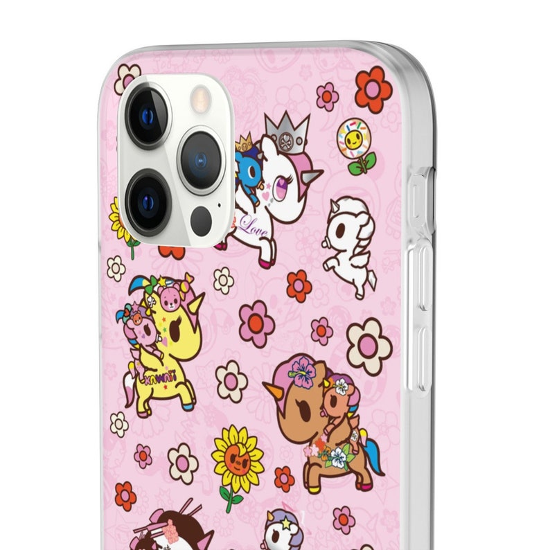 Tokidoki Cute Kawaii Japanese Cartoon Tokidoki Unicorns Flexi Cases for ...