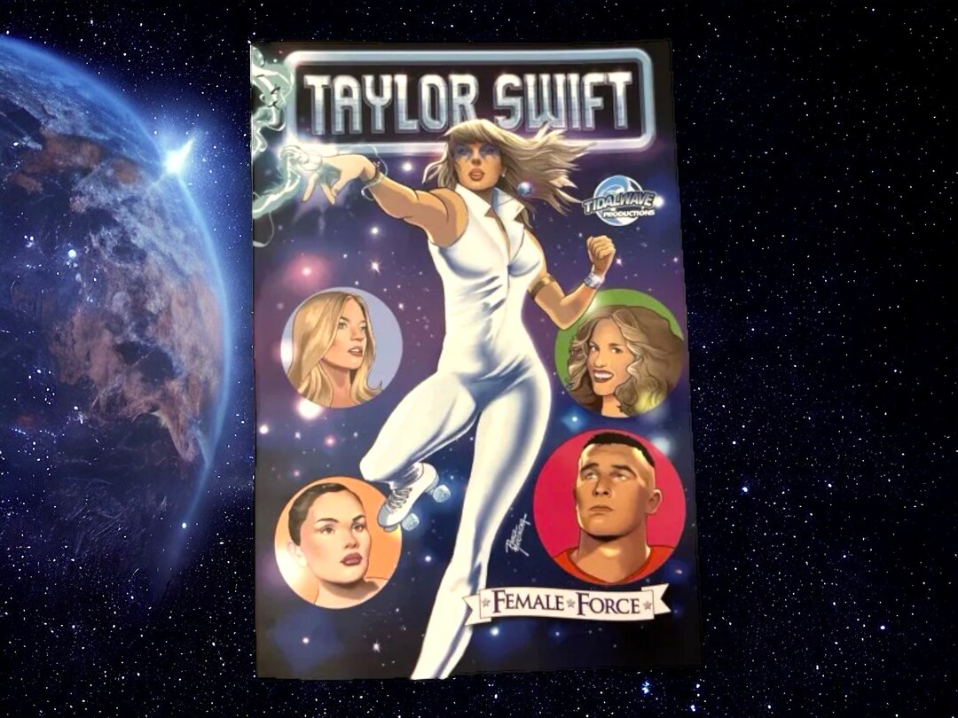 Taylor Swift Female Force Comic - Etsy