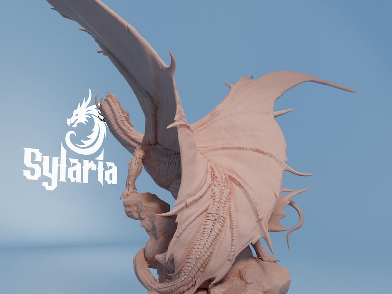 Ancient Copper Dragon Premium dnd Miniature Mini Figure Figurine Statue ...