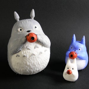 Totoro Family, High Quality 12K Resin 3D Printed Abs Figurine, Studio ...